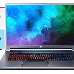 acer Predator Triton 500 SE Gaming & Entertainment Laptop (Intel i7-11800H 8-Core, 16GB RAM, 2x2TB PCIe SSD (4TB), GeForce RTX 3060, Win 10 Pro) with MS 365 Personal, Dockztorm Hub