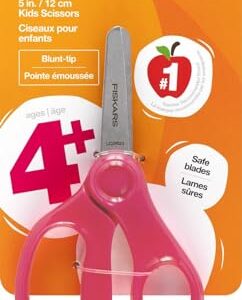 Fiskars® Blunt-tip Kids Scissors, Pink (5 in.)