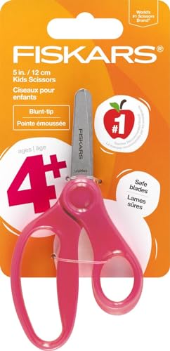 Fiskars® Blunt-tip Kids Scissors, Pink (5 in.)