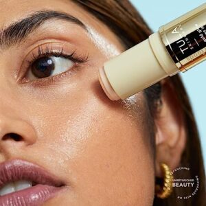 TULA Skin Care Eye Balm Gold Glow - Dark Circle Treatment, Instantly Hydrate and Brighten Undereye Area, Portable and Perfect to Use On-the-go, 0.35 oz.