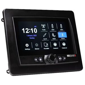 GMR7V1 7-Inch Waterproof Touchscreen CarPlay Source Unit