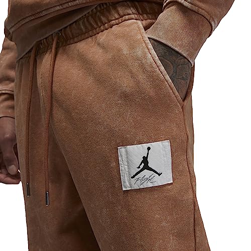 Nike Jordan Flight Fleece Men's Washed Pants (as1, Alpha, x_l, Regular, Regular, Mineral Clay)