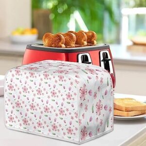 Yiekeluo Farm Chicken 4 Slice Toaster Cover Appliance Cover Bread Maker Cover Oven Dustproof Cover-Stain Resistant-Washable