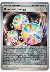 pokemon - reversal energy 192/193 - paldea evolved - reverse holo pokemon card - foil