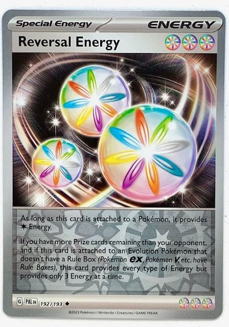 Pokemon - Reversal Energy 192/193 - Paldea Evolved - Reverse Holo Pokemon Card - Foil