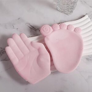 Silicone Mold Foot/Hand Shape Mold Jewelry Tray Mold Soap Dish Epoxy Resin Silicone Mold Storage Container Resin Molds Silicone Mold