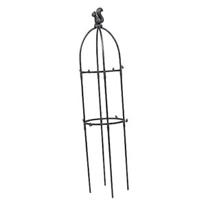 happyyami 1 set european gardening plant stand plant supports pergola brackets climbing trellis for plants outdoor plant support trellis plant support rack black balcony mountain rose flower