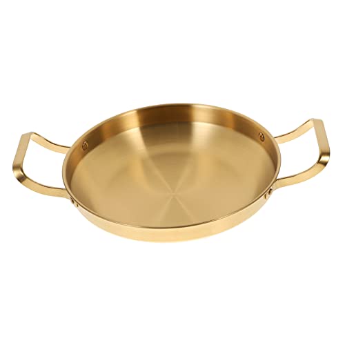 Yardwe Korean Army Pot Metal Cooking Utensils Japanese Omelette Pan Nonstick Korean Soup Pot Food Steamer Korean Ramen Pots Stock Pot Pasta Pot Household Pan Home Pan Cooking Tool Asia