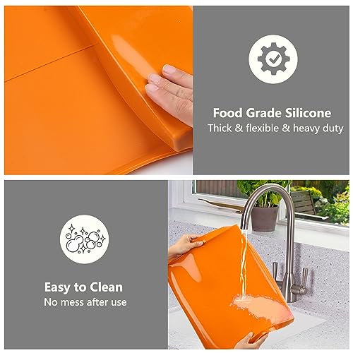 36" Food Grade Silicone Griddle Mat for Blackstone Griddle Accessories, Food Grade Silicone Griddle Cover for Blackstone Accessories Protect Your Griddle from Insects Rust