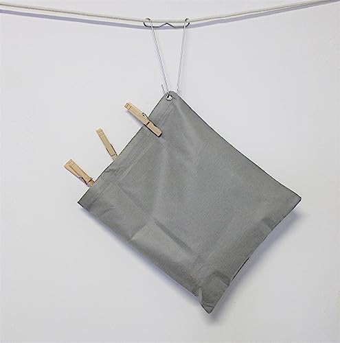 Hanging Laundry Clothespin Bag Indoor Outdoor Holds Up to 200 Standard Size Clothespins