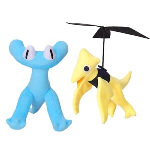 ivcsatb cyan plush, lookies plush, yellow plush, chapter 2 plushies