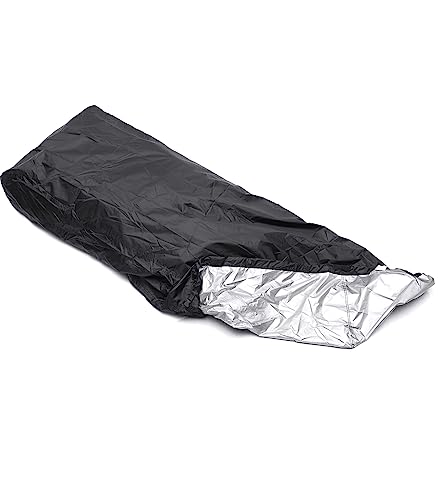 Lawn Mower Cover Outdoors Waterproof Push Lawnmower Cover Dust UV Protection Universal Oxford Covers with Drawstring Storage Bag 76" x 25" x 44"