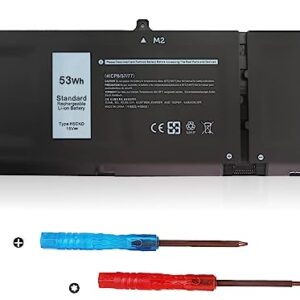 ZAYAUPVL H5CKD 53Wh Battery Replacement for Dell Inspiron 5300 5301 5401 5402 5408 5409 5501 5502 5508 5509,Inspiron 5400 5406 7405 7300 7306 7500 7506 2-in-1 Silver Latitude 3410 3510 Vostro 5502 15V