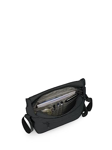 Osprey Aoede 7L Commuter Messenger Bag, Black, One Size