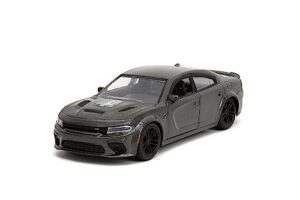 fast & furious 1:32 2021 dodge charger srt hellcat die-cast car, toys for kids and adults