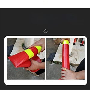 OUSIKA Parking Post, Parking Barrier, for Parking Lot Car Parking Space Lock Bollard to Save Parking Spaces as Parking Barriers, Road Markets Bollard