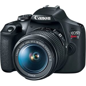 Canon EOS Rebel T7 DSLR Camera w/EF-S 18-55mm f/3.5-5.6 is II Lens + 2X 64GB Memory + Case + Filters + Tripod + More (35pc Bundle)