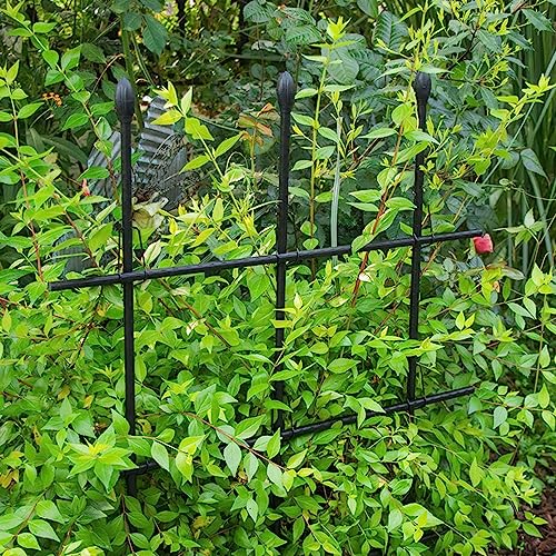 Garden Trellis, Plant Trellis for Climbing Plants Indoor Outdoor, DIY Tomatoes Cage Potted Plant Support Stakes for Vegetable, Rose, Bean, Pots, Clematis (Size : 90cm(35.4in*120cm(47.2in))