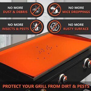 36" Silicone Griddle Mat for Blackstone 36 Inch Griddle, Heavy Duty Food Grade Silicone Griddle Cover, Protect Your Griddle from Dirt & Rust All Year Round