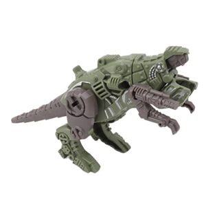 transformed dinosaur robot, improve imagination dinosaur transformer toy safe 3 shape joint for kids (type b)