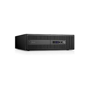 HP EliteDesk 800 G2 SFF Desktop Computer PC, Intel Core i5 6500 3.4Ghz, 32GB DDR4 RAM, 512GB SSD, Keyboard and Mouse, WiFi, Bluetooth Windows 10 (Renewed), Black