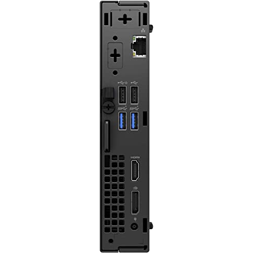 Dell Optiplex 3000 Home & Business Mini Desktop (Intel i5-12500T 6-Core, 8GB RAM, 256GB SSD, Intel UHD, WiFi, Bluetooth, HDMI, USB 3.2, Display Port, Black, Win 10 Pro) Refurbished (Renewed)