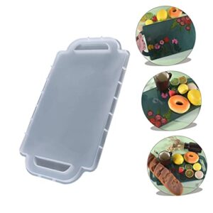 Anneome Food Tray Mold Resin Coasters Silicone Container Food Trays Trinket Container Molds DIY Casting Epoxy Molds Tray Casting Mold Resin Epoxy Mold Silicone Tray Mold Jewelry