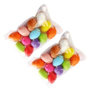 nolitoy diy egg 24pcs easter eggs blind bag toys artificiales para diy gift artificial egg diy drawing egg easter eggs surprise toys decor egg ornament egg diy egg child food