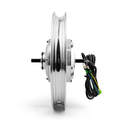 L-faster 36v 350w 14 Inch Rear Drive Hub Brushless Gear Motor Wheel for Electric Bike (24V 350W no tire)