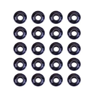 lightaotao 20pcs beads with large holes gem beads large hole spacer beads large hole loose beads crystal beads charm gemstone jewelry beads beading kits round beads scattered beads moss