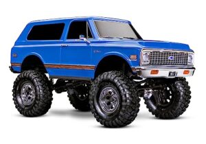 traxxas 92086-4 - trx-4 1972 chevy k5 blazer high trail 1/10 4wd crawler, blue