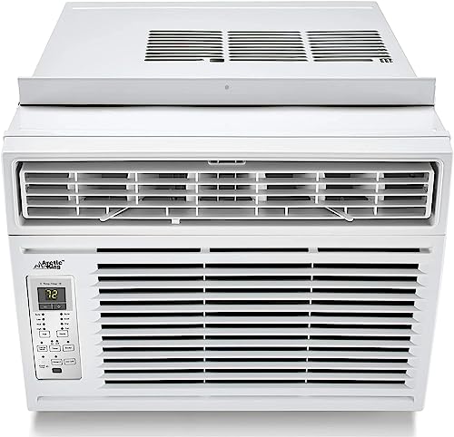 Arctic King 10,000 BTU Window Air Conditioner, Cools up to 450 Sq. Ft, with Digital Panel and Remote Control, Easy Installation, for House, Apartment, and Office (Renewed)