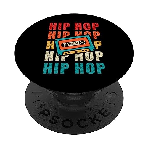 50 Years Music And Hip hop Birthday Vintage Retro PopSockets Standard PopGrip