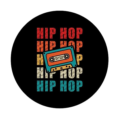 50 Years Music And Hip hop Birthday Vintage Retro PopSockets Standard PopGrip