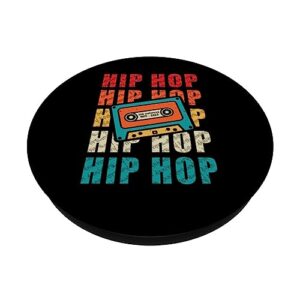 50 Years Music And Hip hop Birthday Vintage Retro PopSockets Standard PopGrip