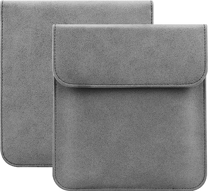 LIUDENWIN Universal Sleeve Case for 7 Inch E-Book Reader Compatible Oasis 2019 & 2017 / Kobo Libra 2 E-Reader/Pocketbook E-Book Reader Era Protective Bag Pouch Cover, Gray