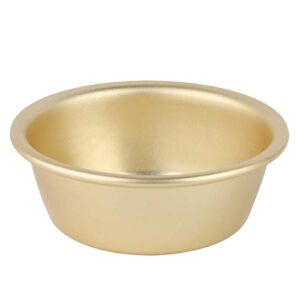 korean noodle pot, yellow aluminum alloy stockpot ramen noodle cooking pot rapid instant noodle cooker for home kitchen(rice wine bowl)