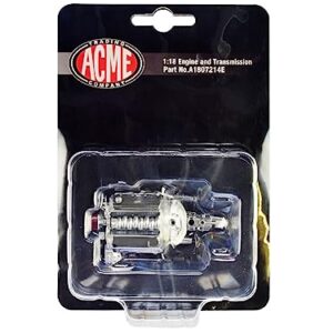 LS-10 Engine & Transmission Replica from 1969 Chevy C-10 LS-10 Custom Pickup Truck 1/18 by Acme A1807214E