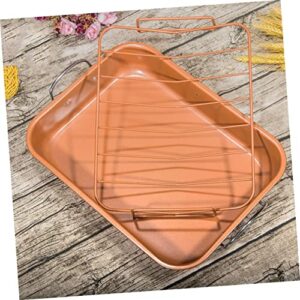 Loaf Bread Pan Non Stick Baking Sheet Bread Baking Pan Rectangular Baking Tray Kitchen Bakeware Accessory Rectangular Baking Pan Oven Barbecue Grill Bakeware Plate Baking Tray