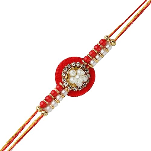 Set of 2 Rakhi for Brother Rakhi Thread for Bhai Bhabhi Bhaiya Bhabhi and Bhatiji veera Raksha Bandhan Rakhi gift Pack Set Dora Bracelet Kalwa for Brother Sister Indian Traditional Festival Rakhi