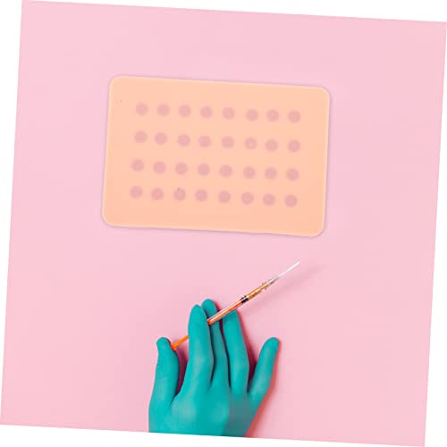 Practice Pad 5pcs Skin Test Training Module Practice Pad Iv Needles Nurse Mannequin Injection Training Supplies Subcutaneous Injection Practice Pad Injection Training Model Nurse