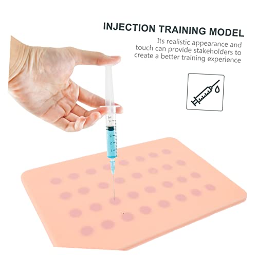 Practice Pad 5pcs Skin Test Training Module Practice Pad Iv Needles Nurse Mannequin Injection Training Supplies Subcutaneous Injection Practice Pad Injection Training Model Nurse