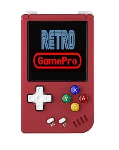 rg nano retro handheld game console , aluminum alloy cnc support clock , music player function 1.54 inch ips screen 64g tf card 5405 game (anbernic rg nano red)