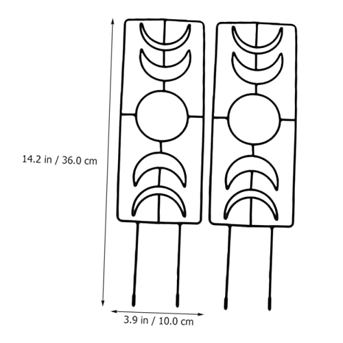 YARNOW 6 Pcs Cucamelon Plants Floral Vines Green Roses Trellis for Climbing Plants Outdoor Plant Vine Trellis Plant Grow Potted Plants Climbing Holder Orchid Climbing Rack Garden Supplies