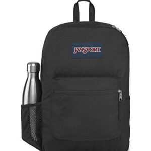 JanSport Cross Town Backpack, Black, One Size