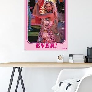 Trends International Mattel Barbie: The Movie-Best Day Ever Wall Poster, 22.37" x 34.00", Premium Unframed Version