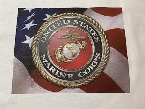 1 marine corp quilt block #3