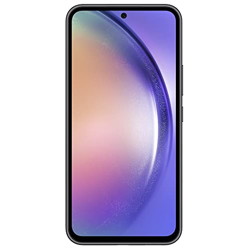 SAMSUNG Galaxy A54 5G (128GB, 6GB) 6.4" 120Hz AMOLED, 50MP 4K Triple Camera, US 5G / Global 4G Volte (GSM Unlocked for AT&T, T-Mobile, Metro, Global) A546U (w/ 256GB SD, Awesome Black) (Renewed)