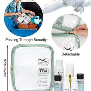 Clear Travel Bag with Tsa Approved Toiletry Bag Hanging Toiletry Bag for Women Makeup Bag Small Hanging Toiletry Bag for Men Toiletry Bags for Traveling Women Toiletries