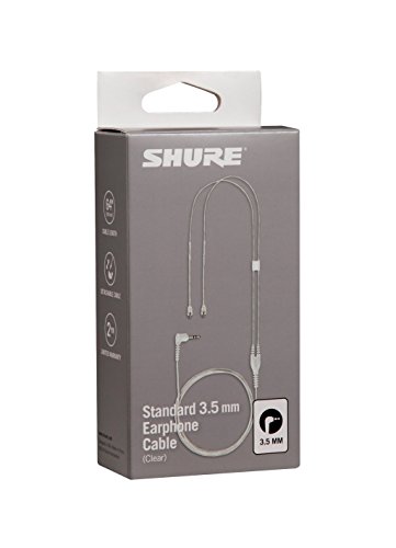 Shure SE535LTD Professional Wired Sound Isolating Earbuds, High Definition Sound + Natural Bass, Three Drivers - Red & EAC64CL 64 -Inch Detachable Earphone Cable